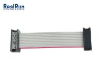 China 2×5 Header IDC Flat Cable ISO9001 2.54mm Pitch PA6T For PCB Board for sale