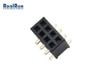 China 500VAC PA6T Female Header SMT Connector 2*4p Gold 1u
