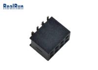 China 500VAC PA6T Female Header SMT Connector 2*4p Gold 1u