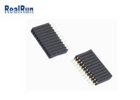 China 500VDC PA9T Female Header Connector LCP PBT Pcb Header Connector 1×11P for sale