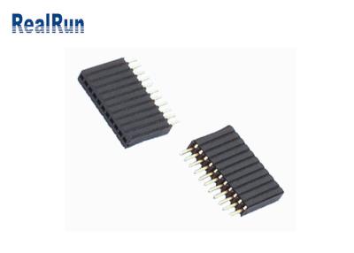 China 500VDC PA9T Female Header Connector LCP PBT Pcb Header Connector 1×11P for sale