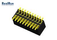 China PA6T LCP Female Header Connector 20P PBT Au 1μ