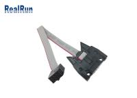 China 2x3P IDC Header IDC Flat Cable IDC Male Female Connectors Wire Harness Cable for sale
