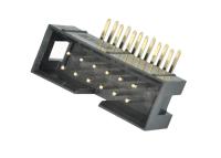 China 2x6 IDC Header Male Box Header Connector 2.54 Pitch Right Angle SMT Connector for sale
