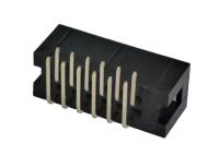 China 2x6 IDC Header Male Box Header Connector 2.54 Pitch Right Angle SMT Connector for sale