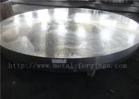 China P355QH EN10273 Carbon Steel Forged Disc Pressure Vessel Blank Flange for sale
