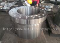 China Carbon Steel Flange Forgings Q + T Heat Treatment PN250 Class 1500 WN RTJDN100 NPS4
