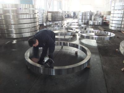 China F304L F304 F30 F316 F316L Forged Steel Rings Heat Treatment Rough Machined for sale