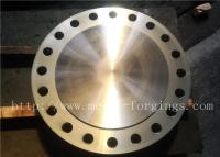 China P285NH P285QH Hot Rolled Forged Carbon Steel Flange Finish Machine PED Certificate for sale