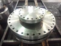 China P285NH P285QH Hot Rolled Forged Carbon Steel Flange Finish Machine PED Certificate for sale