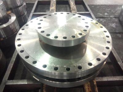 China P285NH P285QH Hot Rolled Forged Carbon Steel Flange Finish Machine PED Certificate for sale
