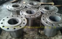China ST52 ST60-2 Carbon Steel Forged Rings Flanges Heat Treatment for sale