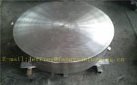 China P355QH EN10273 Carbon Steel Forged Disc PED Export To Europe 3.1 Certificate Pressure Vessel Blank Flange for sale