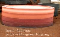 China P280 GH 1.0426 EN10222-2 Carbon Steel Forging Ring Normalized And Tempered Quenched for sale