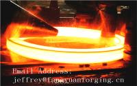 China P355QH Carbon Steel Forgings Ring Quenching And Tempered Proof Machined for High Pressure Vessel Boiler for sale
