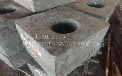 China Carbon Steel Forged Block Heat Treatment Milled JIS S45CS48C DIN 1.0503 C45 IC45 080A47 CC45 SS1650 F114 SAE1045 for sale