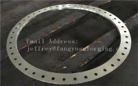 China Industrial ST52 ST60-2 Carbon Steel Flange / Large Forged Rings for sale