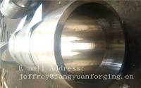 China S355J2G3 Carbon Steel Forgings S355J2 , Pressure Vesel Forged Steel Ring for sale