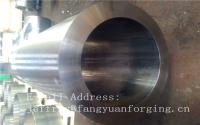 China Normalized Forged Metal Sleeve Rough Turned ST52-3 S355J2G3 P355GH for sale