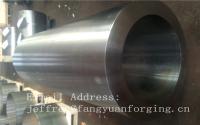 China Normalized Forged Metal Sleeve Rough Turned ST52-3 S355J2G3 P355GH for sale