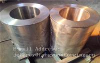 China 16Mo3 Steel Forged Ring Forged Cylinder Flange Heat Treatment And Machined for sale