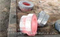China Open Die Forging Of Ball Valve Cover Balls Flange Gear Shaft Mechanical Parts for sale