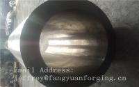China St52-3 Forged Steel Rings Hot Rolled Sleeve Forged Cylinder 3000mm Length for sale