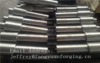 China Hot Forged Round Bar Rough Machined JIS DIN EN ASTM AISI Alloy Steel And Stainless Steel for sale