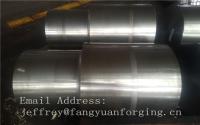 China DIN 17CrNiMo6 ,18CrNiMo7-6 Anealing Forged Sleeves / Hollow Shaft Heat Treatment for sale