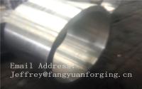 China ASTM A276-96 Marine Heavy Steel Forgings Rings Forged Sleeve Stainless Steel Bars for sale