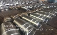 China 4130 4140 42CrMo4 4340 C45 4330 Forged Hollow Shaft / Axle Carbon Steel for sale