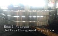 China Martensitic Stainless Steel Forging Rings Forged Bar Heat Treatment Rough Turned F6A SUS410 SUS403 S40300 X6Cr17 for sale
