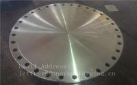 China ASME Or Non - Standard F316L F304 High Pressure Stainless Steel Flange Blind Plate for sale