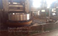 China 4140 42CrMo4 Rolled Forged Steel Rings Q+T High Hardness For Concrete Mixer Truck for sale