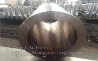 China S S Forged Steel Products / Forged Ring Flange Cylinder With Machining for sale