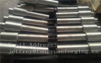 China 42CrMo4 SCM440 AISI 4140 Alloy Steel Forged Shaft Blanks Quenching And Tempering Rough Machining for sale