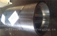 China Alloy Steel Carbon Steel Hot Rolled Bushing Sleeve Rough Machined Customized for sale