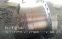 China SA350LF2 A105 F316L F304L Forged Steel Products Electrode Cutting Stainless Steel Forged Flange for sale