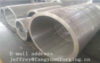 China C45 C35 P355GH P285QH S355J2G3 Forged Sleeves Tube EN S355J2  P280 C50 Forged Pipe Cylinder for sale