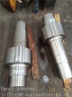 China 18CrNiMo7-6 Hot Rolled Forged Shaft For Gear Box Wind Power Mining Machinery for sale