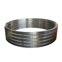 China ASME Zinc Surface Forging Ball Valve Rings Rough Machining for sale