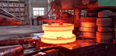 China Free Forging 1500mm SAE1045 SAE4340 Rolled Steel Tube Rings for sale