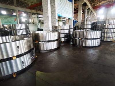 China PED 14000Kg Normalizing  Seamless Rolled Forged Steel Rings for sale