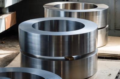 China Sae1045 AISI4140 Scm440 Steel Ring Bright Surface Hot Forged for sale