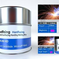 China Hardfacing Surfacing Material Containing Chromium Carbide JH-300HD Flux Cored Hardfacing Welding Wire for sale