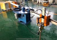 China Carbon Steel 6500mm Rotary Pipe Cladding Machines for sale