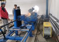 China Q235 Alloy Steel 6000mm 2500Kgs Pipe Cladding Machine for sale