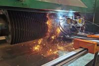 China 1500kg 400mm 750A Crusher Roller Hardfacing Machine for sale