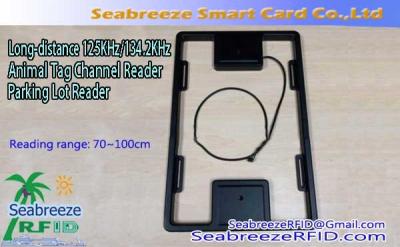 China Long-distance 125KHz/134.2KHz Animal Tag Channel Reader, Parking Lot Reader for sale