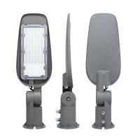 China Aluminum LED Street Light 100W 150W Modular SMD Smart Outdoor with Pole for sale